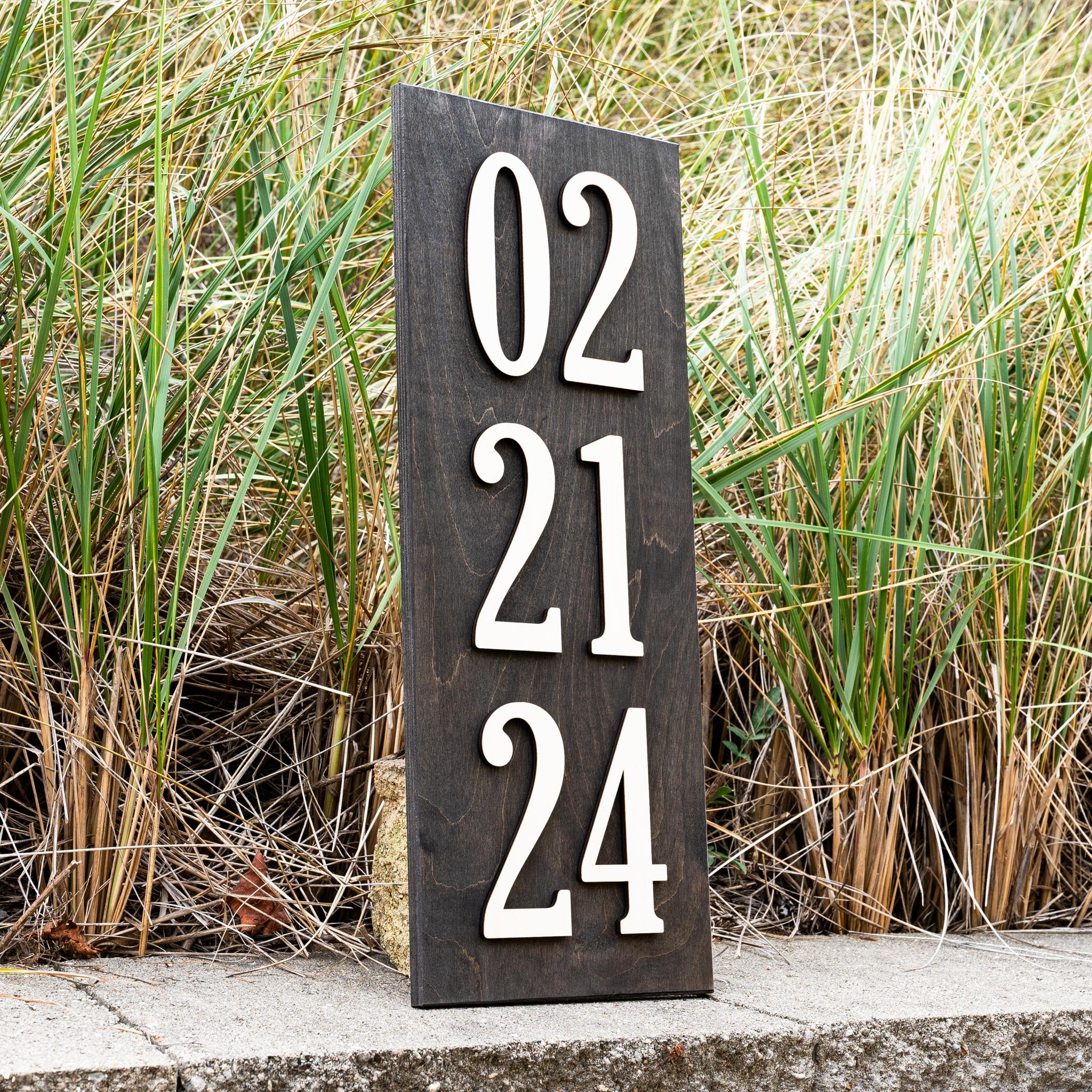 Custom Wooden Signs | Personalized Wedding Date | Anniversary Gift ...