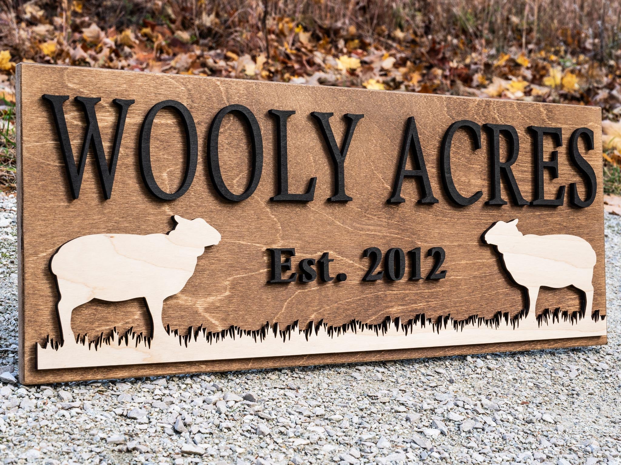 Personalized Farm Gift | Ranch Farm Decor | Custom Farm Signs– Laser ...