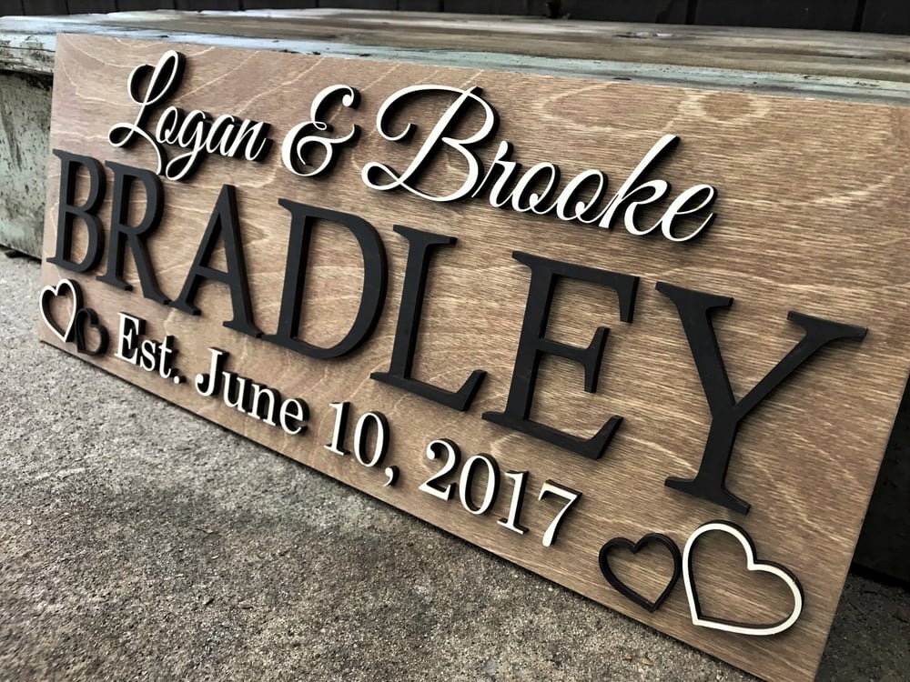 Custom Wood Wedding Signs Welcome Wedding Sign – Craft My Sign